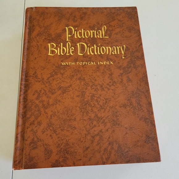 Zondervan | Other | Vintage Pictorial Bible Dictionary Topical Index ...